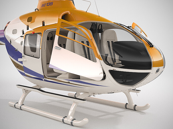 ArtStation - Eurocopter EC135 | Resources