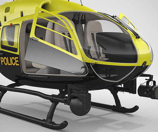 ArtStation - Eurocopter EC135 Police | Resources