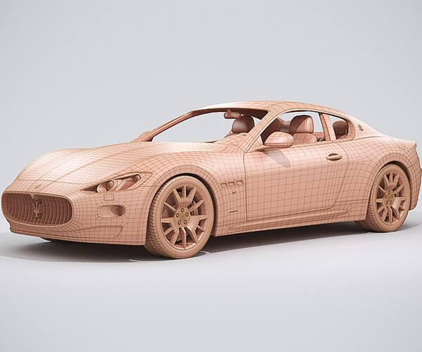 ArtStation - Maserati Granturismo 2014 | Resources