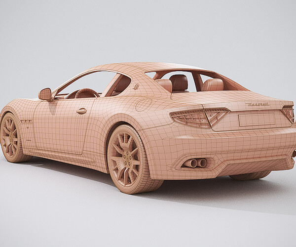 ArtStation - Maserati Granturismo 2014 | Resources