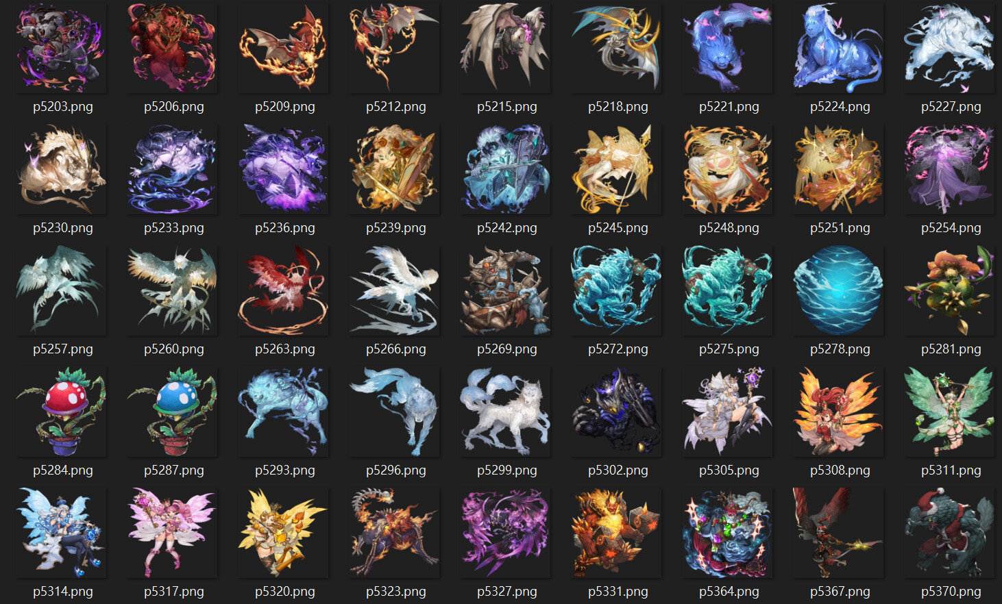 ArtStation - 130+ Monster Full body high-detailed art collection pack ...