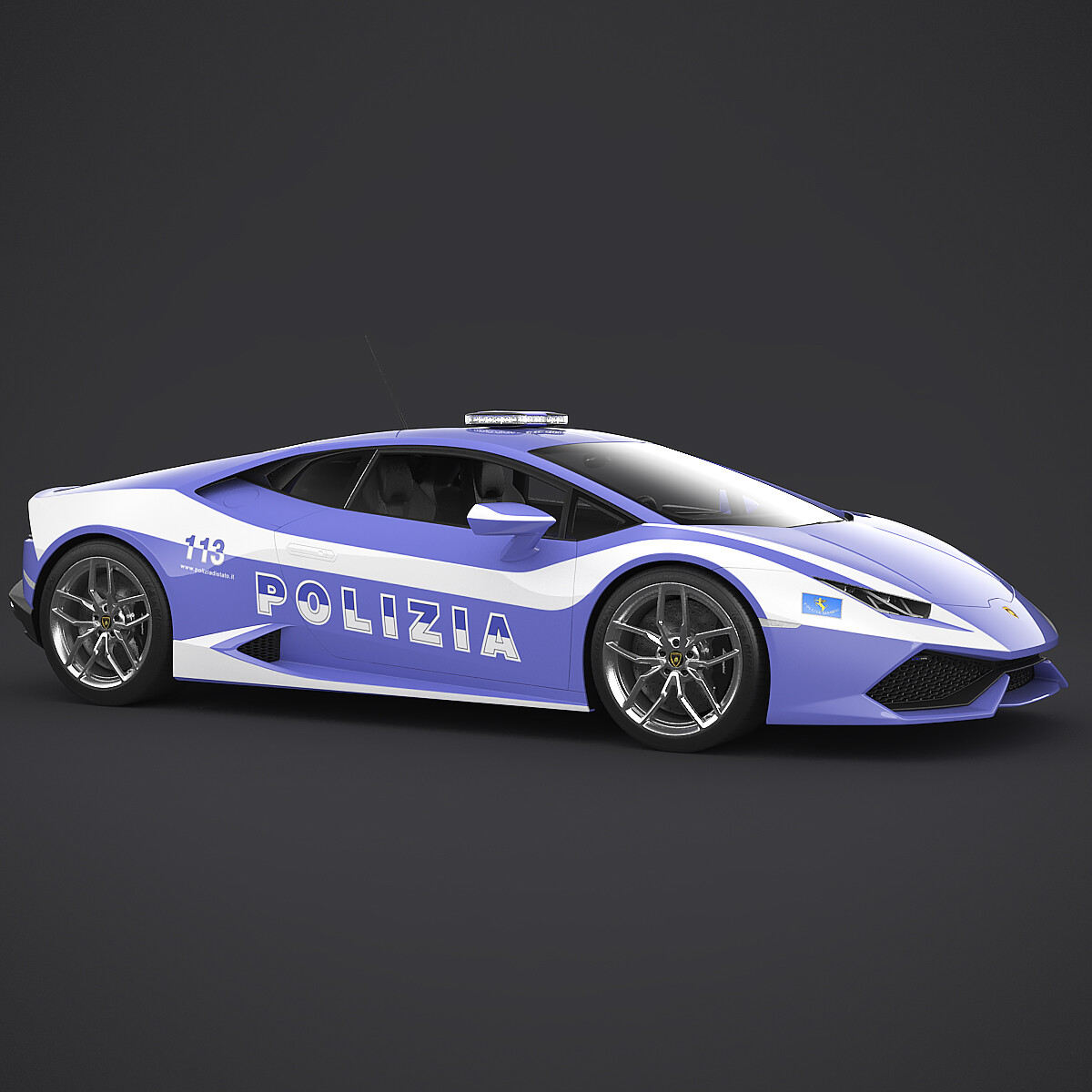 ArtStation - Lamborghini Huracan Italian Police | Resources