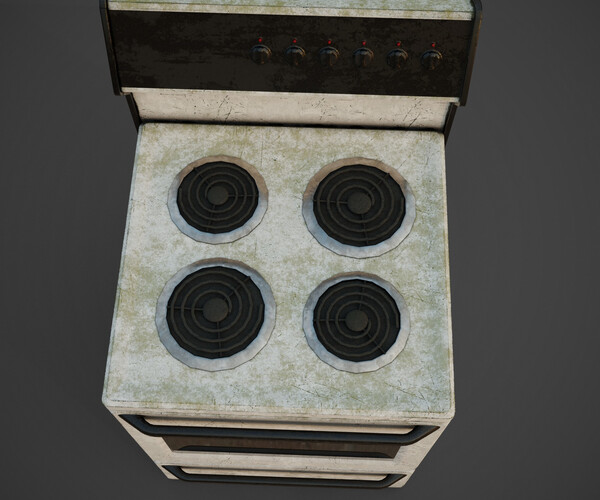 ArtStation - cooker stove | Game Assets
