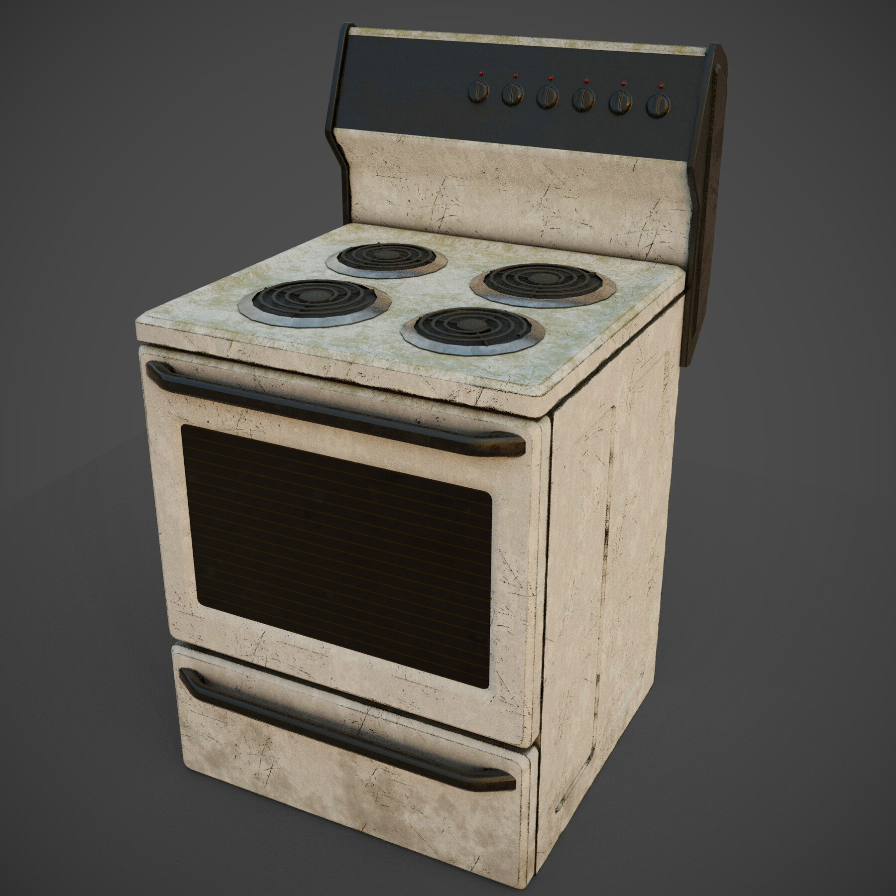 ArtStation - cooker stove | Game Assets