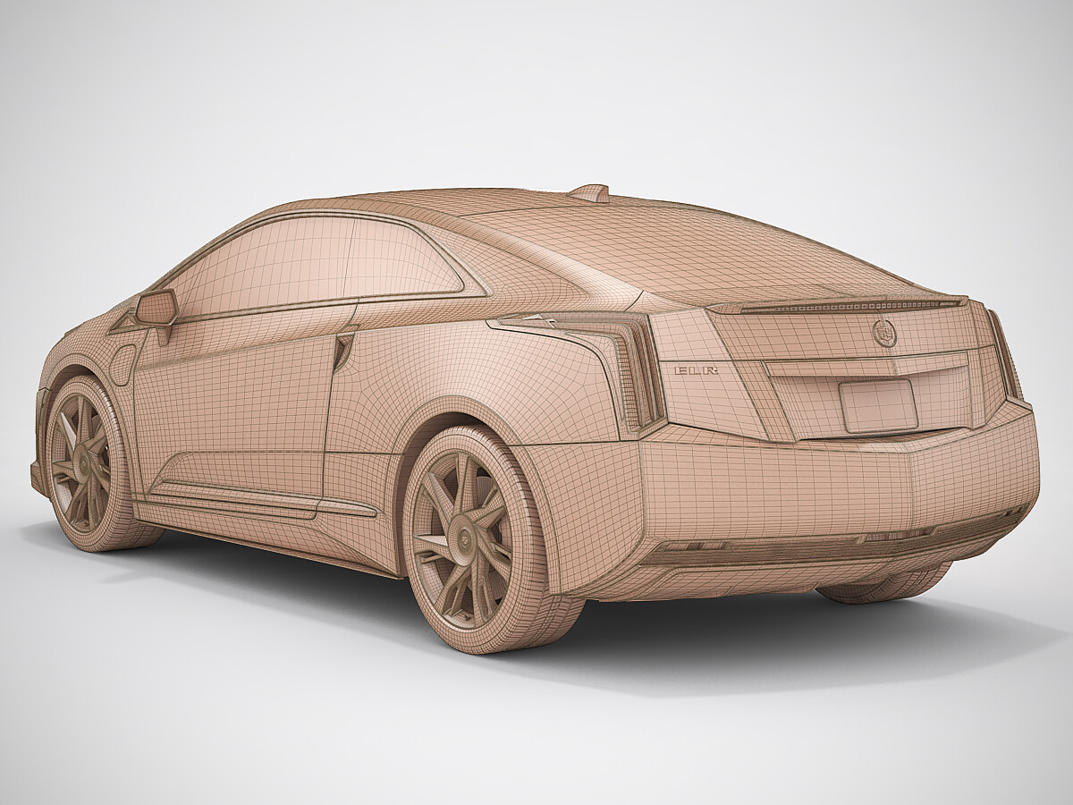 ArtStation - Cadillac ELR 2014 | Resources