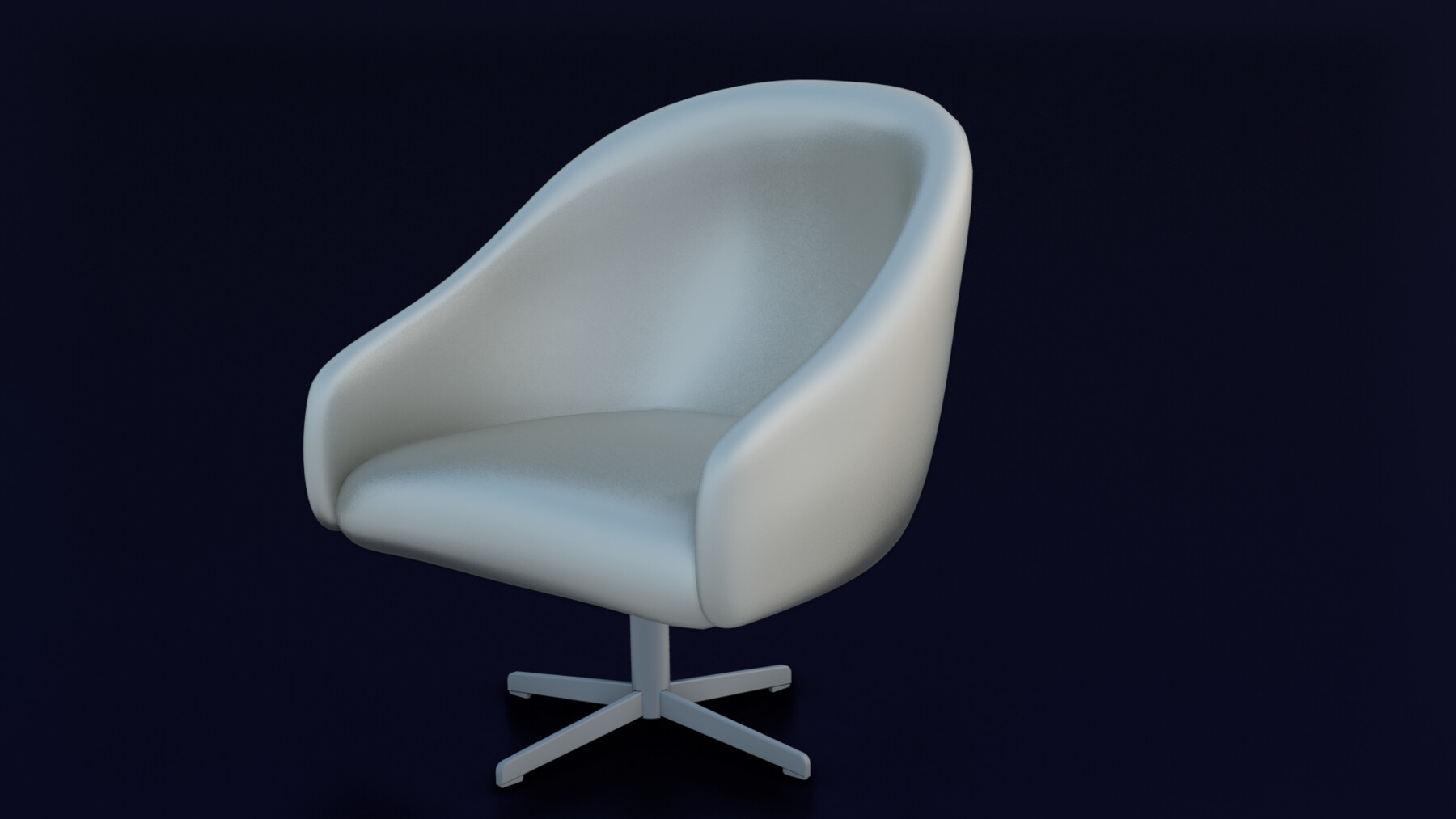 ArtStation - WHITE CHAIR LOW POLY GAME READY | Game Assets