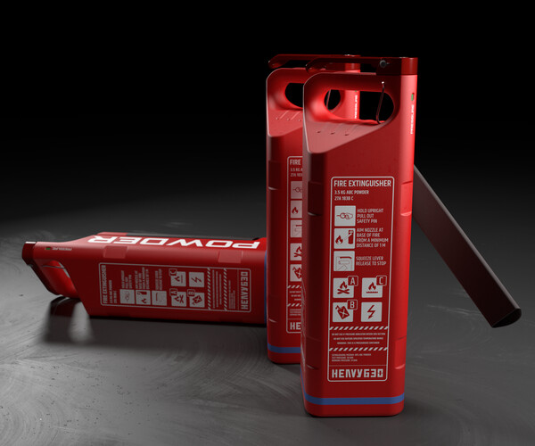 ArtStation - Fire extinguisher concept | Resources