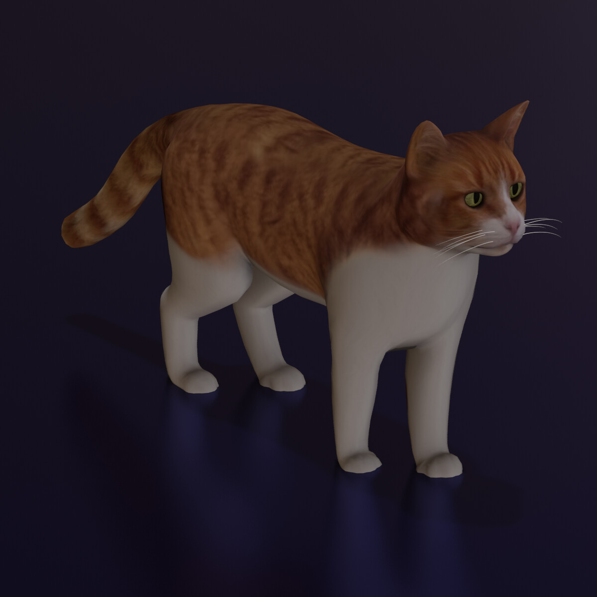 ArtStation - CAT LOW POLY GAME READY | Game Assets