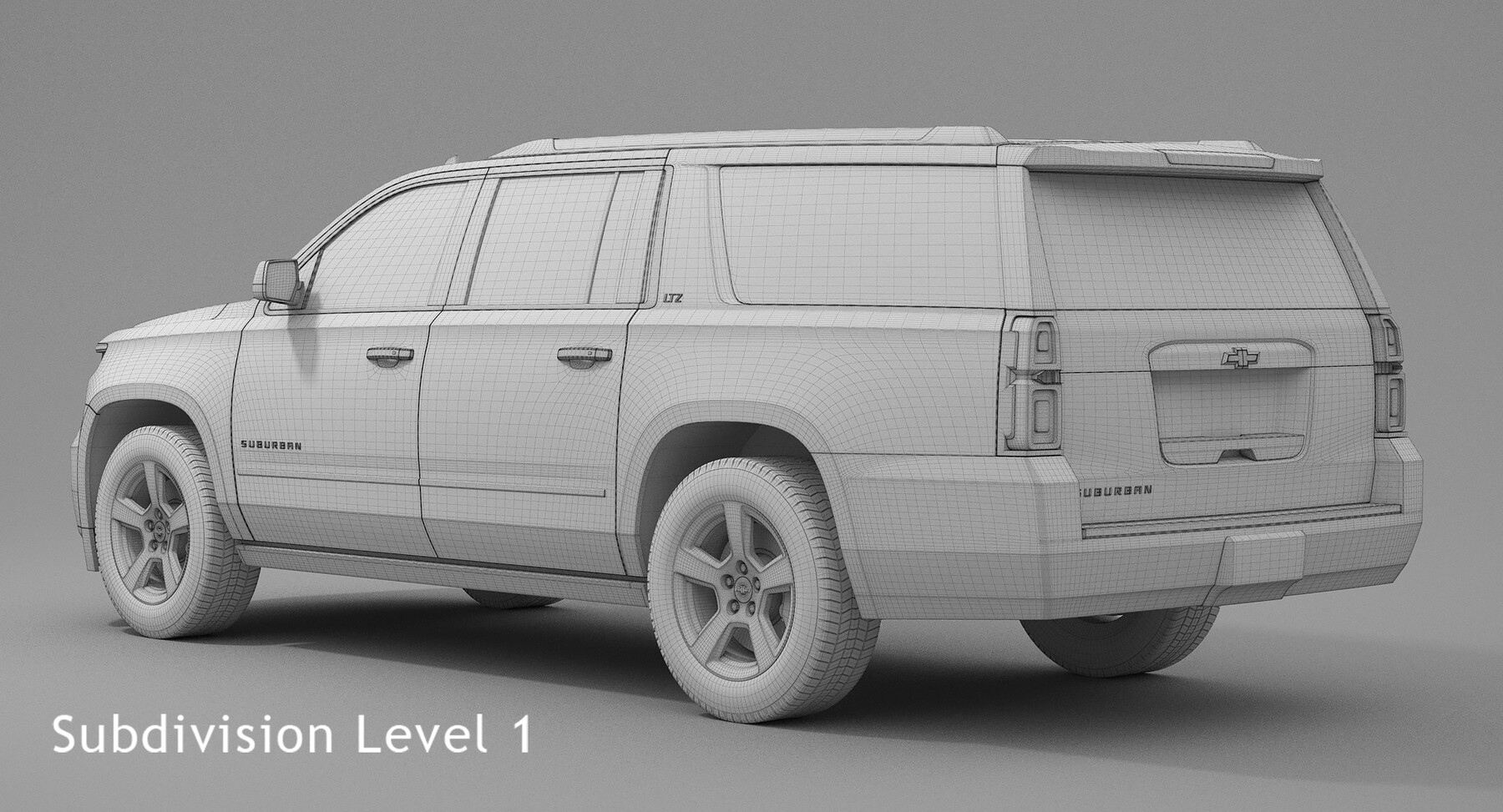 ArtStation - Chevrolet Suburban 2016 | Resources