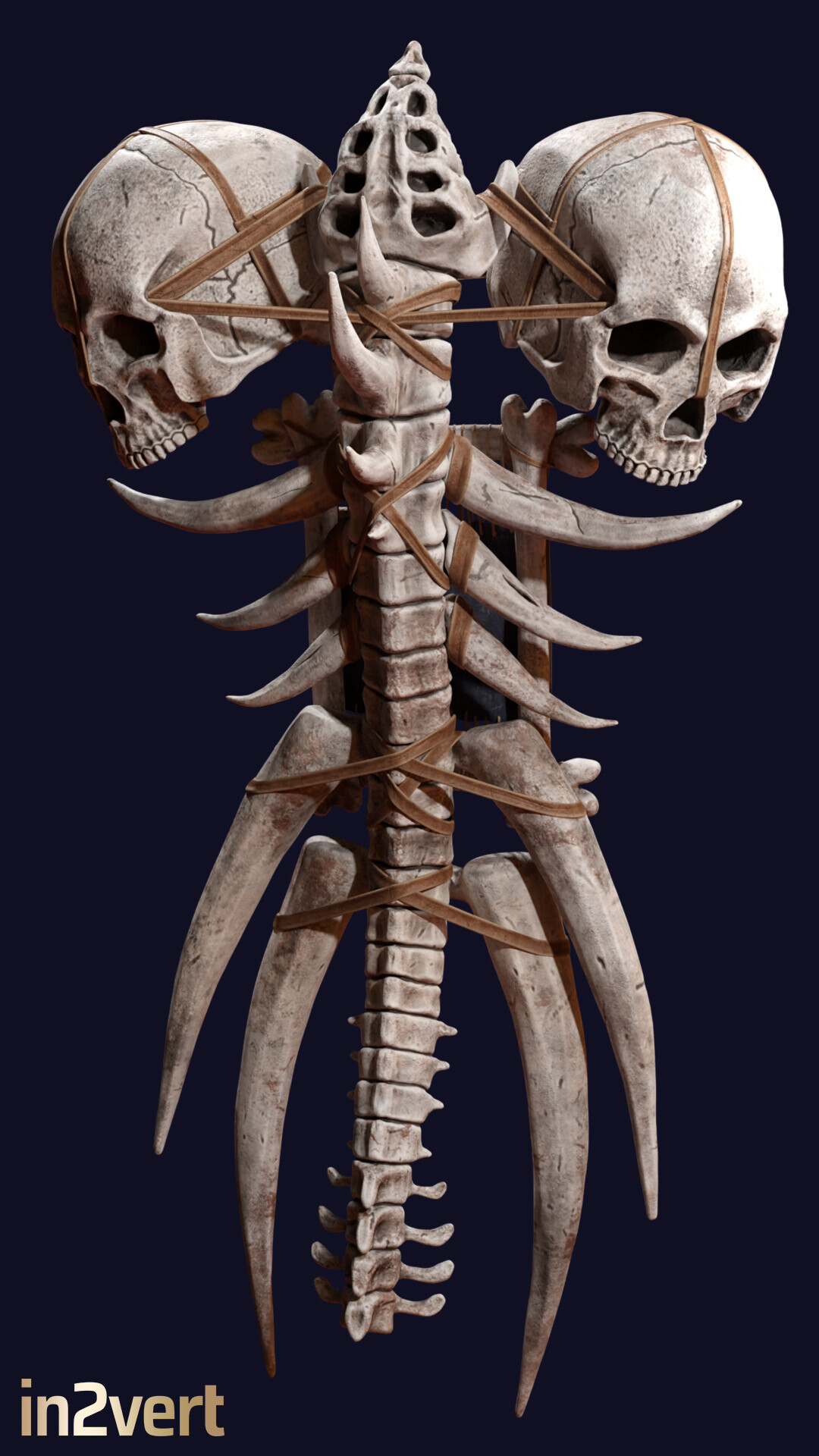 ArtStation - Blender 3D Modeling & Sculpting the Boneshield - Full ...