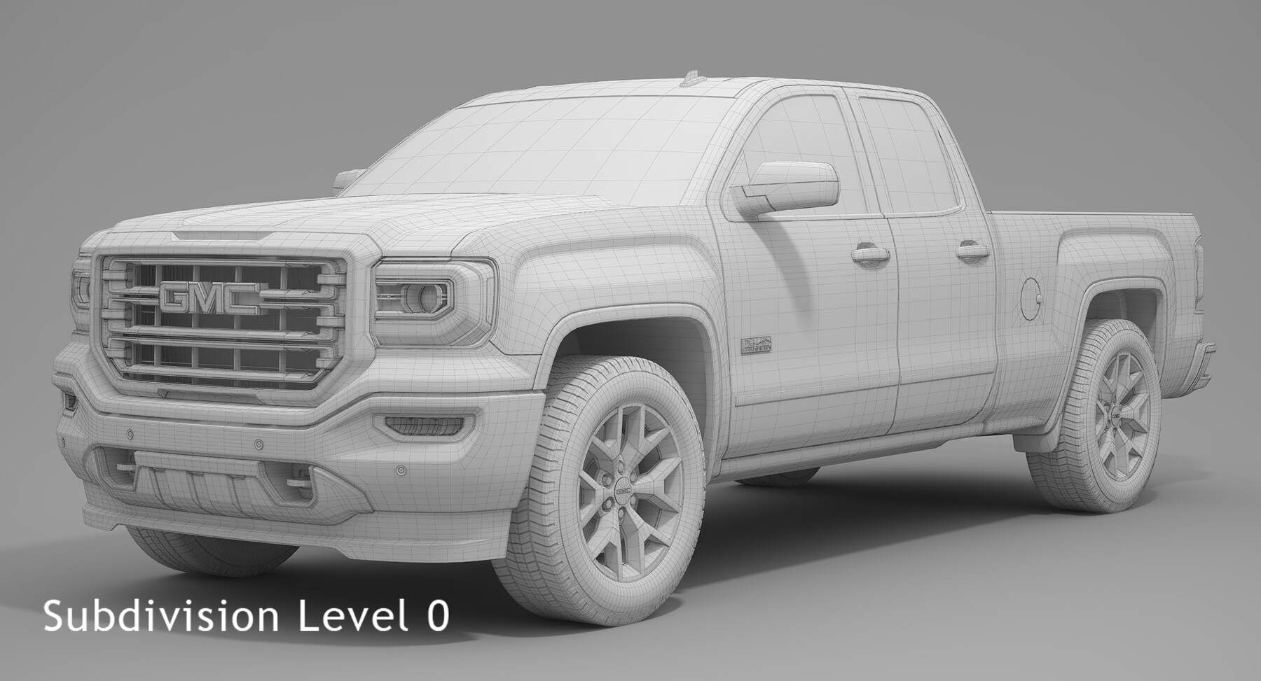 ArtStation - 2017 GMC Sierra 1500 Double Cab All Terrain | Resources