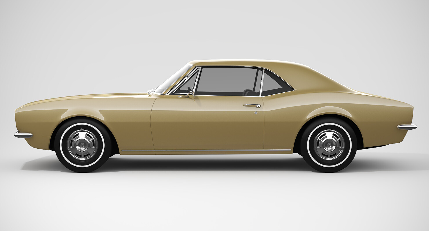 ArtStation - Chevrolet Camaro 1967 | Resources