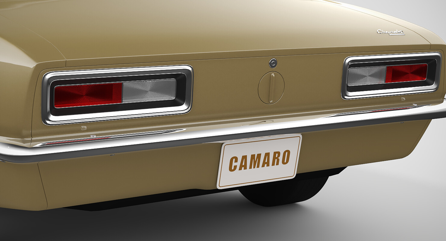ArtStation - Chevrolet Camaro 1967 | Resources