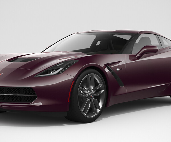 ArtStation - Chevrolet Corvette Stingray 2017 | Resources