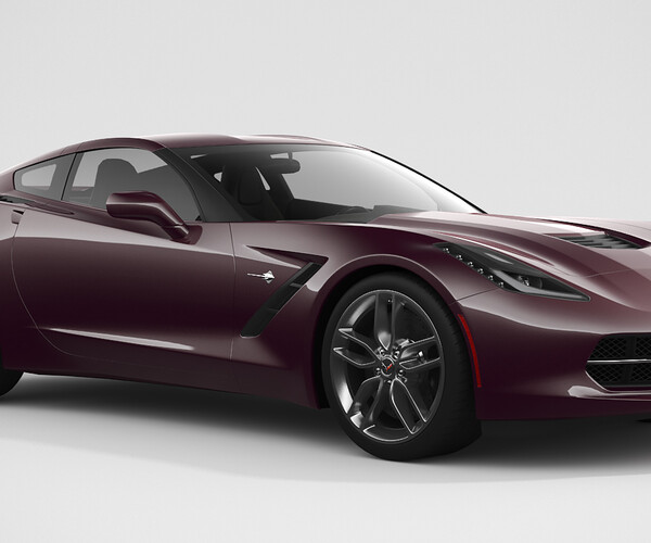 ArtStation - Chevrolet Corvette Stingray 2017 | Resources