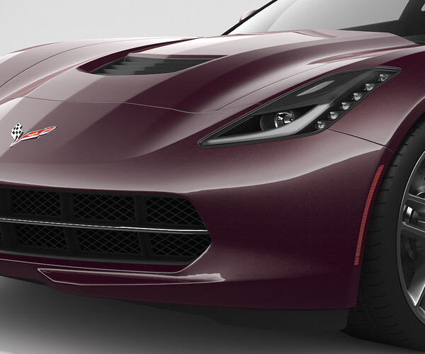 ArtStation - Chevrolet Corvette Stingray 2017 | Resources