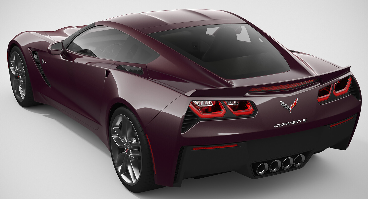 ArtStation - Chevrolet Corvette Stingray 2017 | Resources