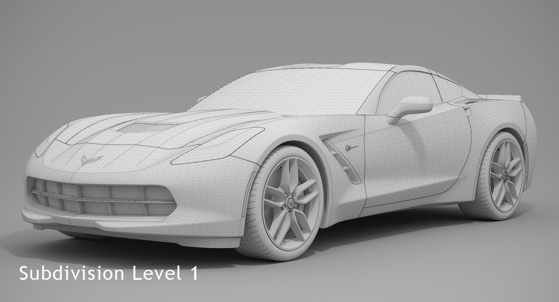 ArtStation - Chevrolet Corvette Stingray 2017 | Resources