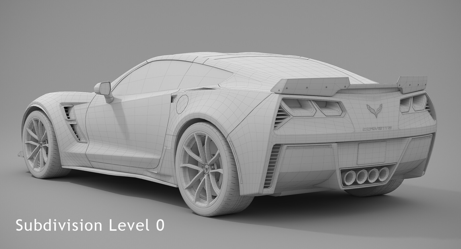 ArtStation - Chevrolet Corvette Grand Sport 2017 | Resources