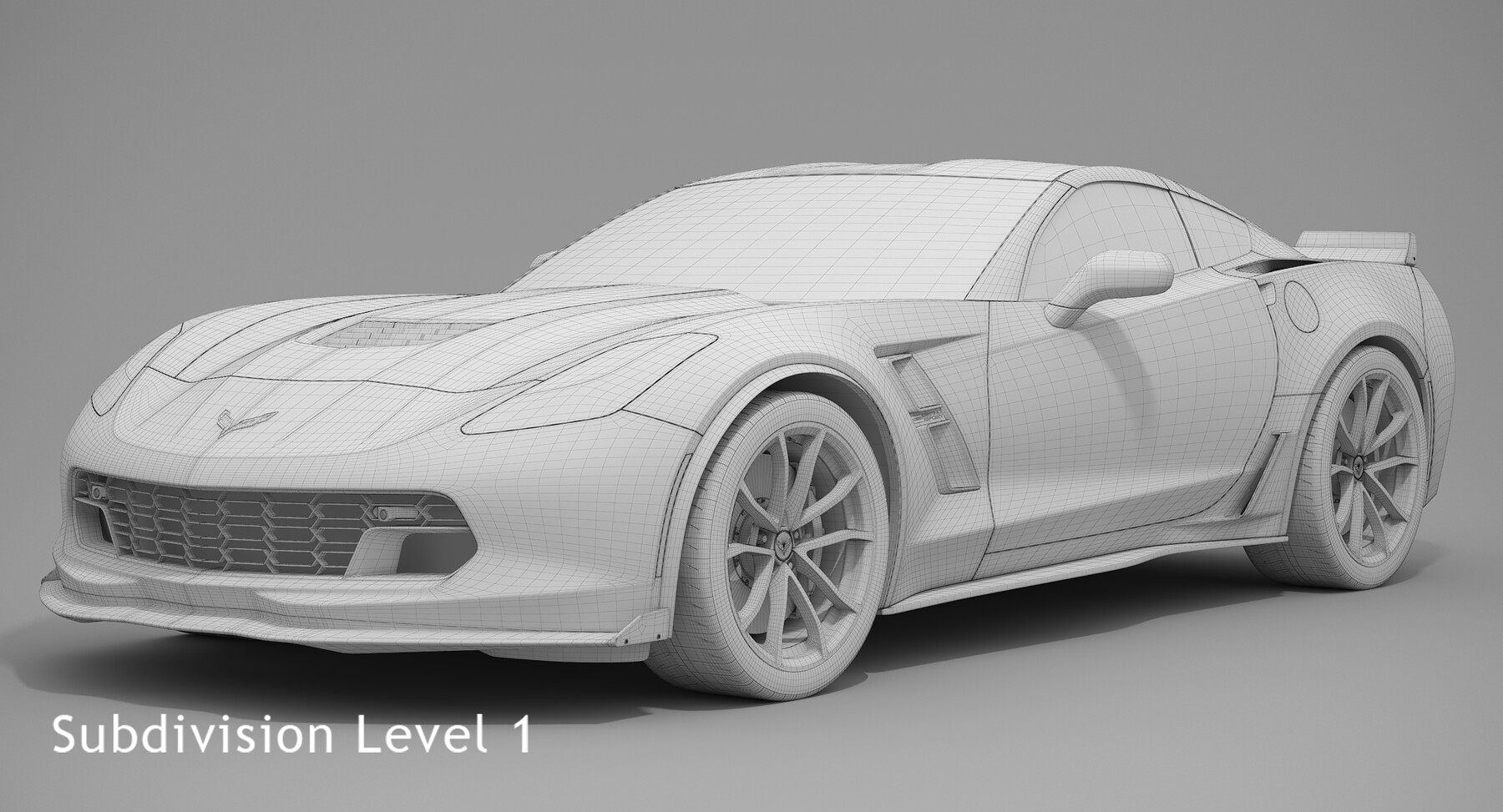 ArtStation - Chevrolet Corvette Grand Sport 2017 | Resources