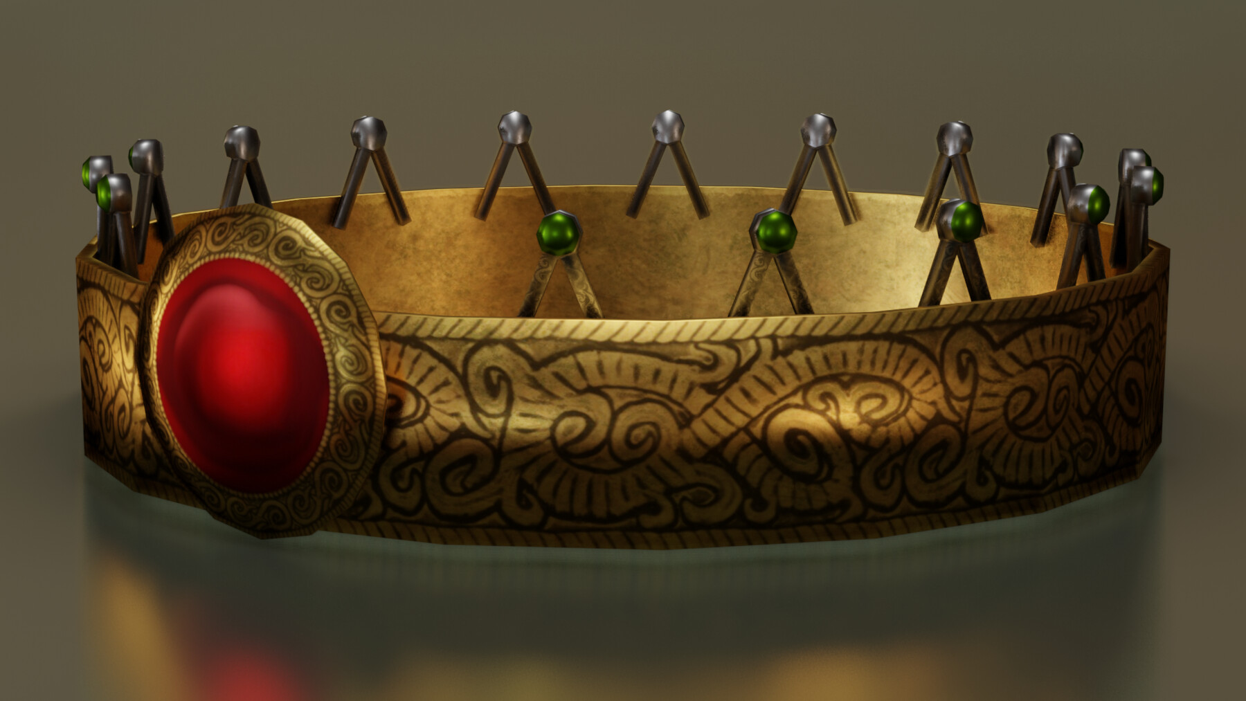 ArtStation - CROWN LOW POLY GAME READY | Game Assets