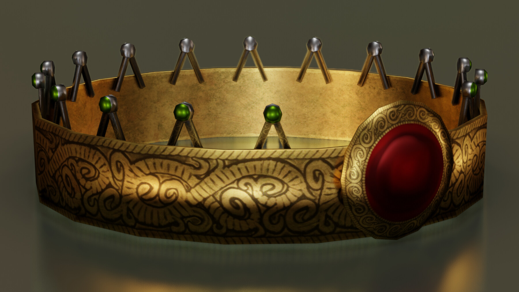 ArtStation - CROWN LOW POLY GAME READY | Game Assets