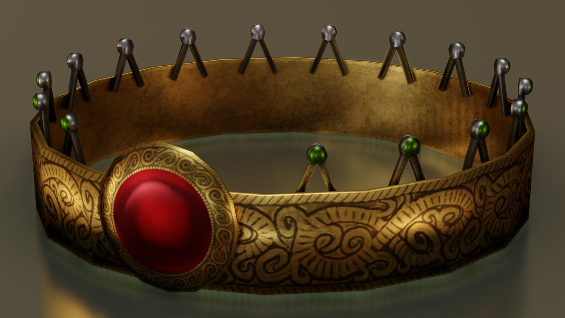 ArtStation - CROWN LOW POLY GAME READY | Game Assets