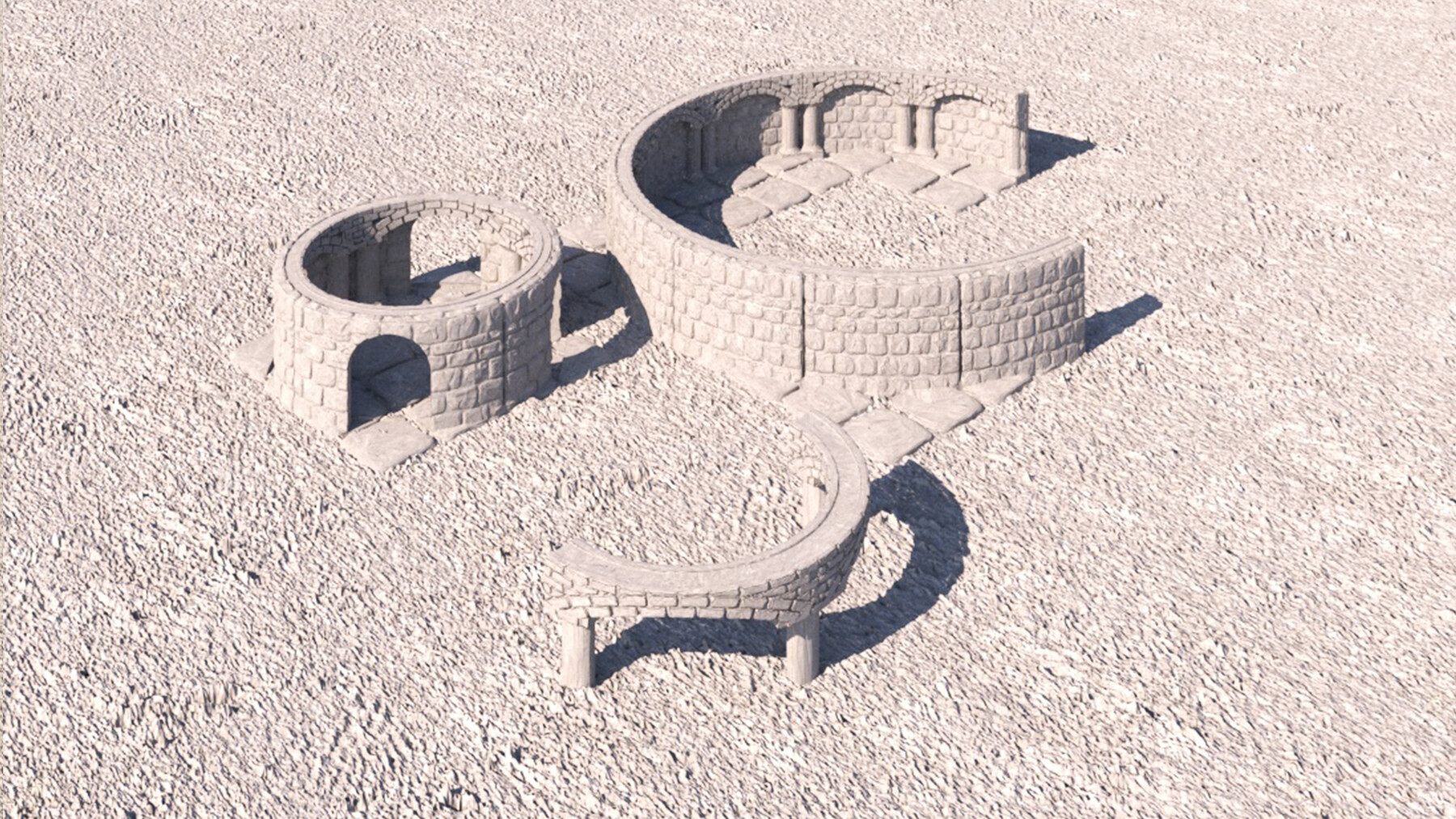 ArtStation - Ruined Historical Buildings Collection | Resources