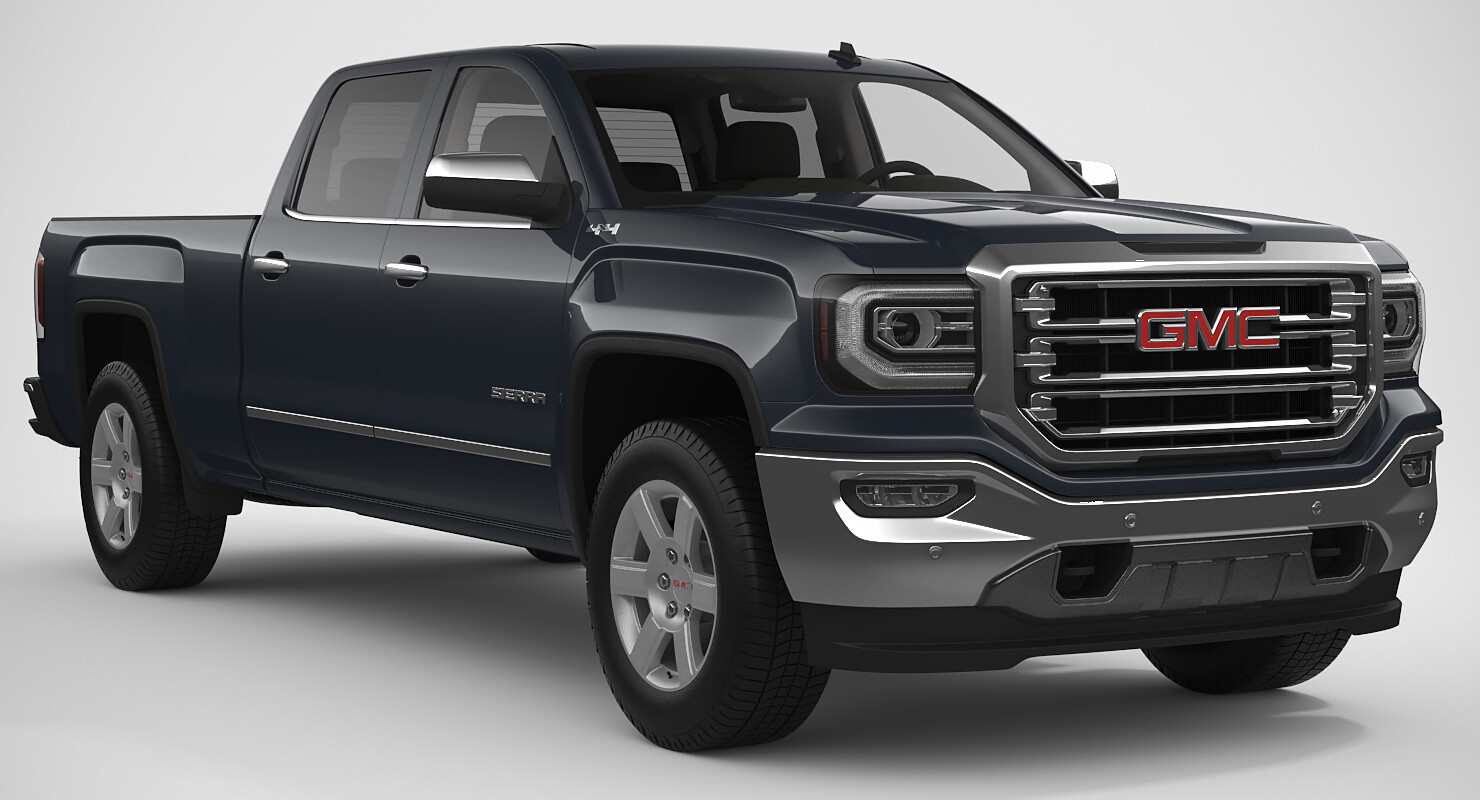 ArtStation - 2018 GMC Sierra 1500 Crew Cab | Resources