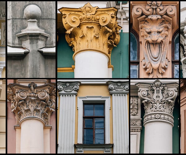 ArtStation - 790+Architecture Elements Reference Pictures | Resources