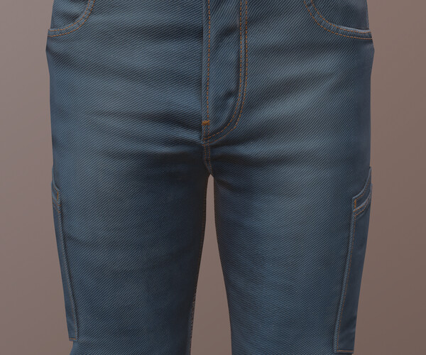 ArtStation - Jeans - Game-Ready | Game Assets