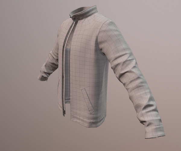 ArtStation - Jacket - Game Ready | Game Assets
