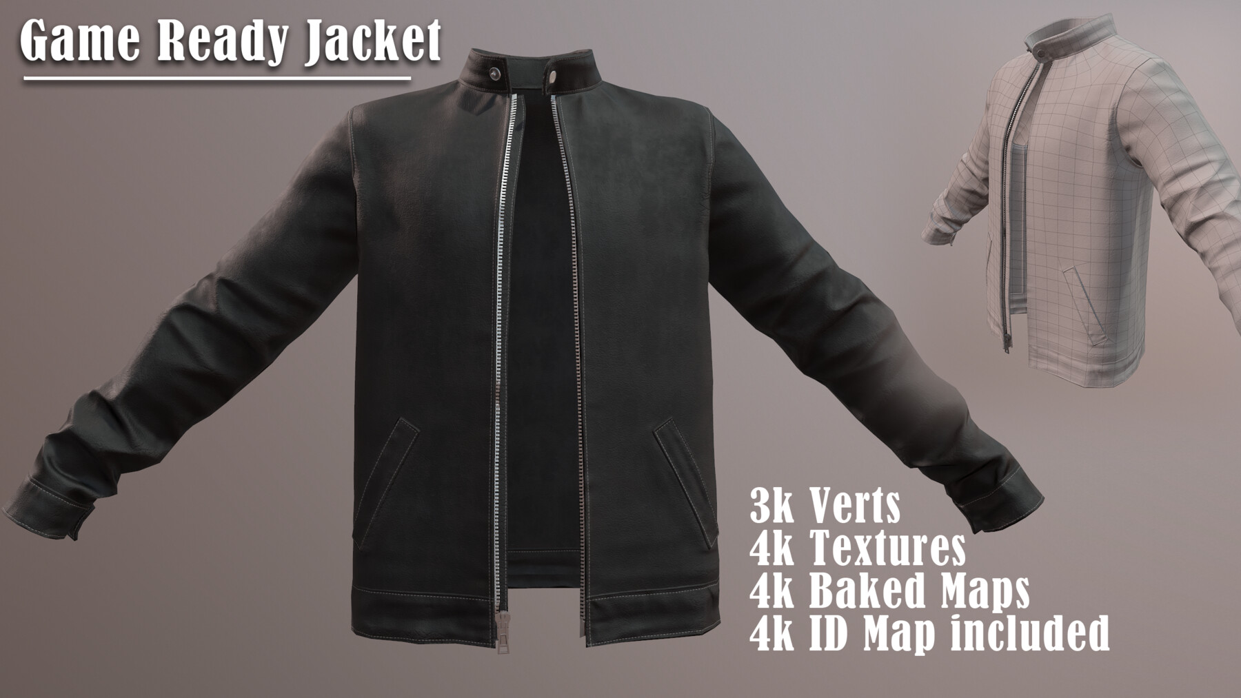 ArtStation - Jacket - Game Ready | Game Assets