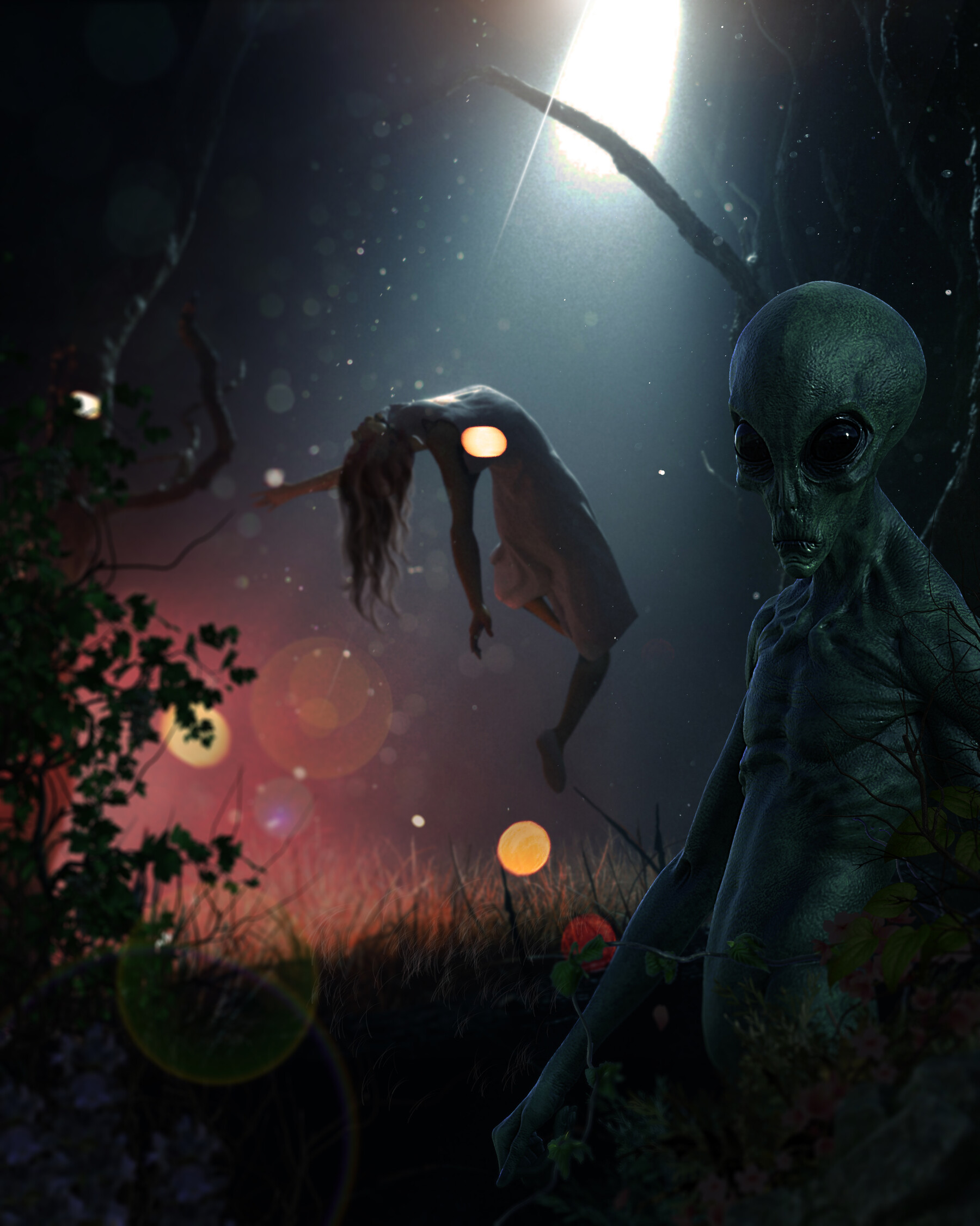 ArtStation - GREY ALIENS | Artworks