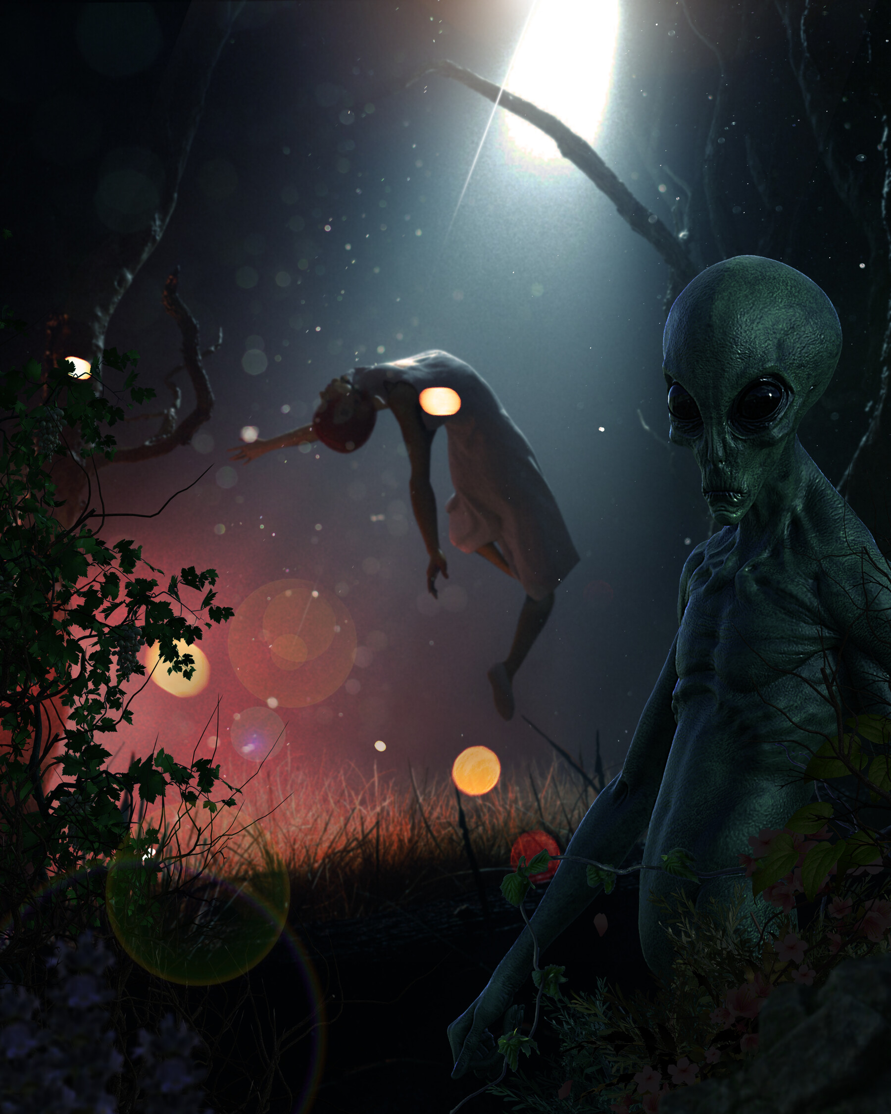 ArtStation - GREY ALIENS | Artworks