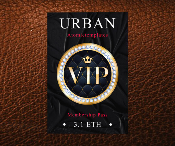 ArtStation - Membership NFT Card Template | Artworks