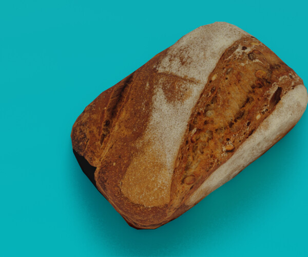 ArtStation - BREAD LOW POLY GAME READY | Game Assets