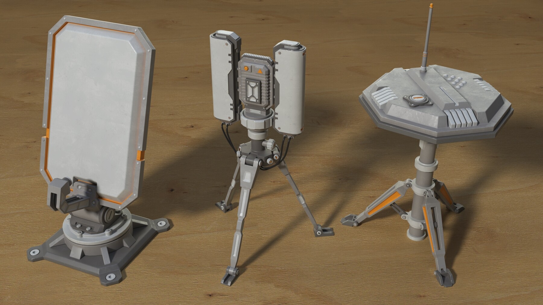 ArtStation - Antenas Collection 5 - 10 pieces | Game Assets