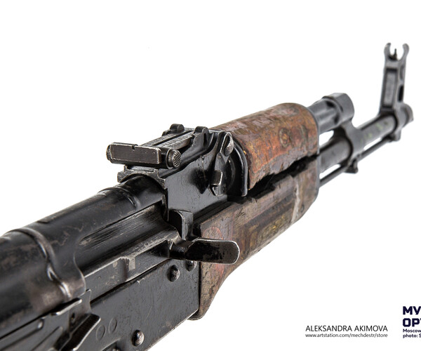 ArtStation - AKM Russian Assault Rifle | Reference Pack | Resources