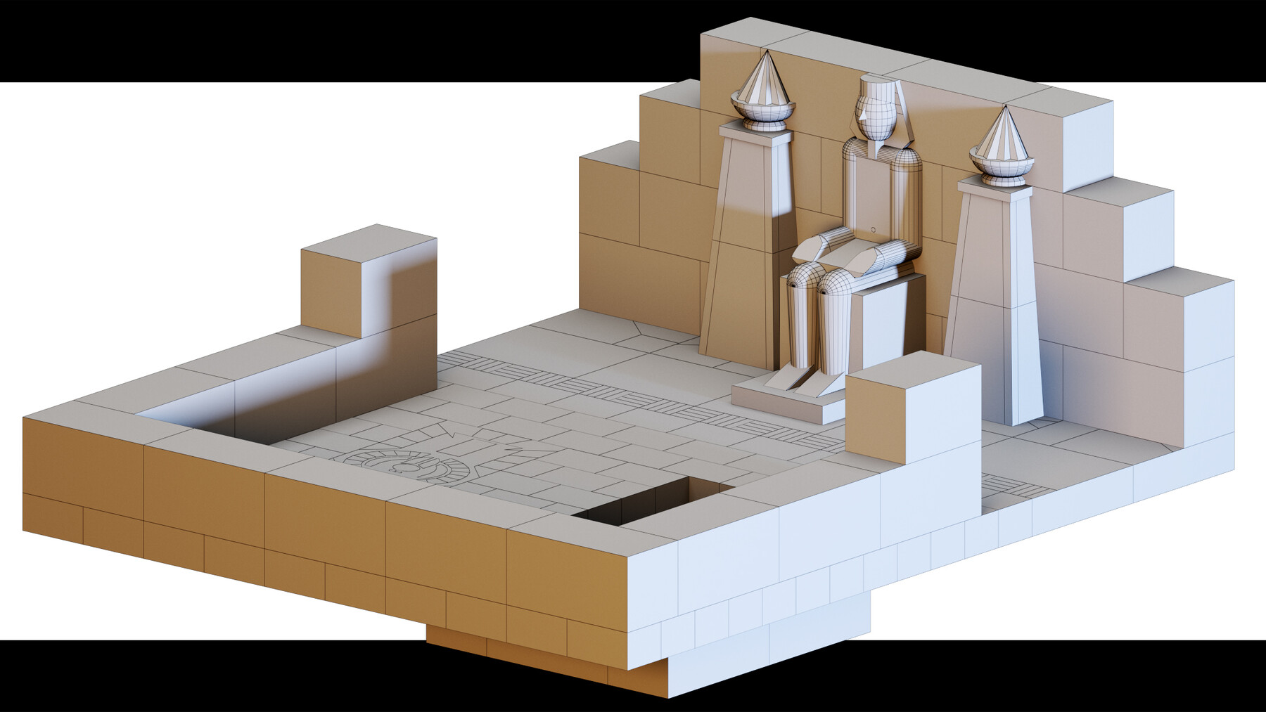 ArtStation - 19 Egyptian Tombs- 3d Model | Resources