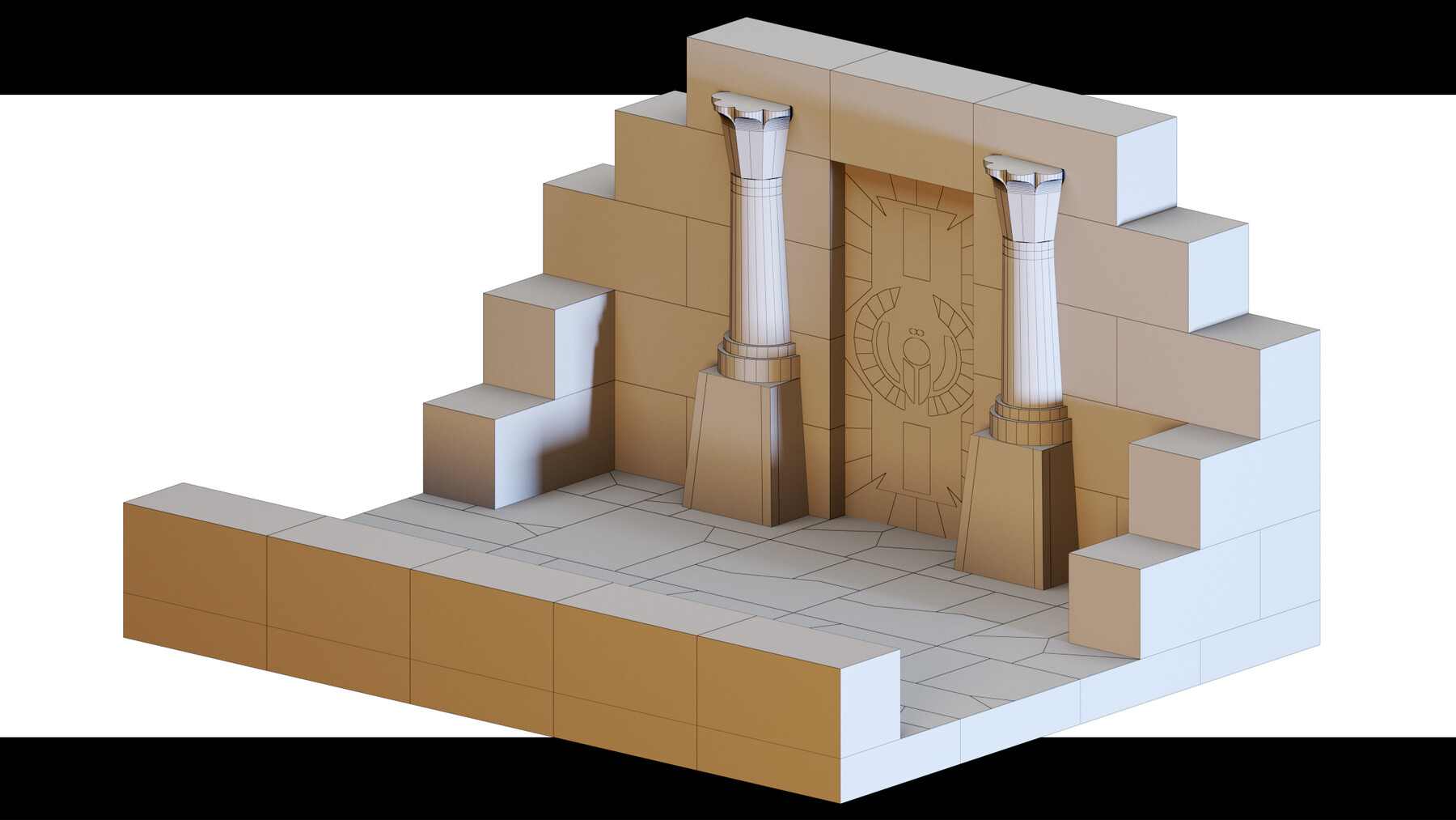ArtStation - 19 Egyptian Tombs- 3d Model | Resources
