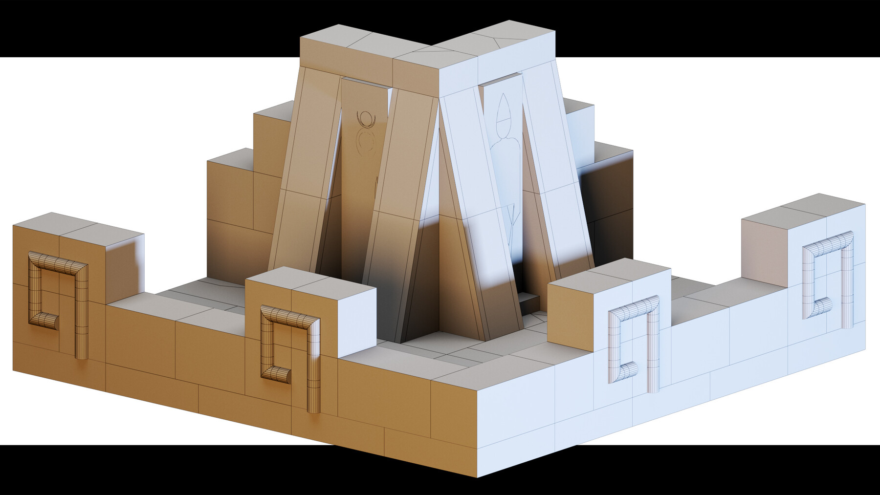 ArtStation - 19 Egyptian Tombs- 3d Model | Resources