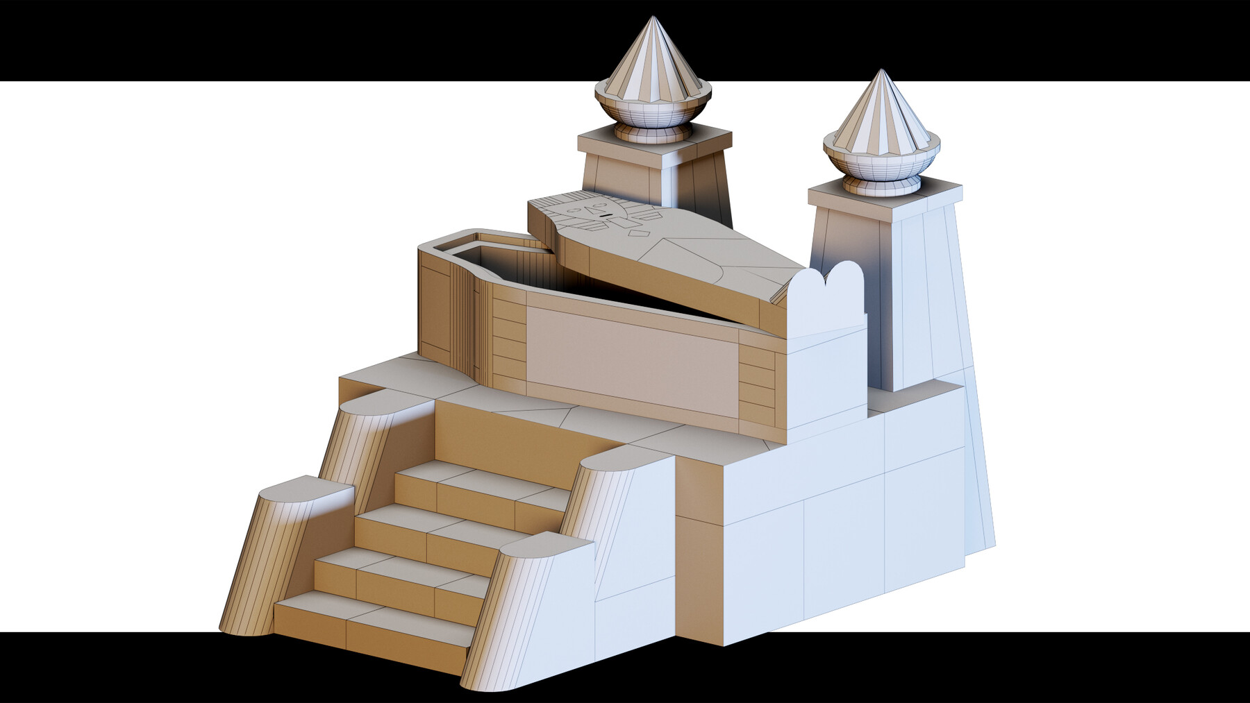 ArtStation - 19 Egyptian Tombs- 3d Model | Resources