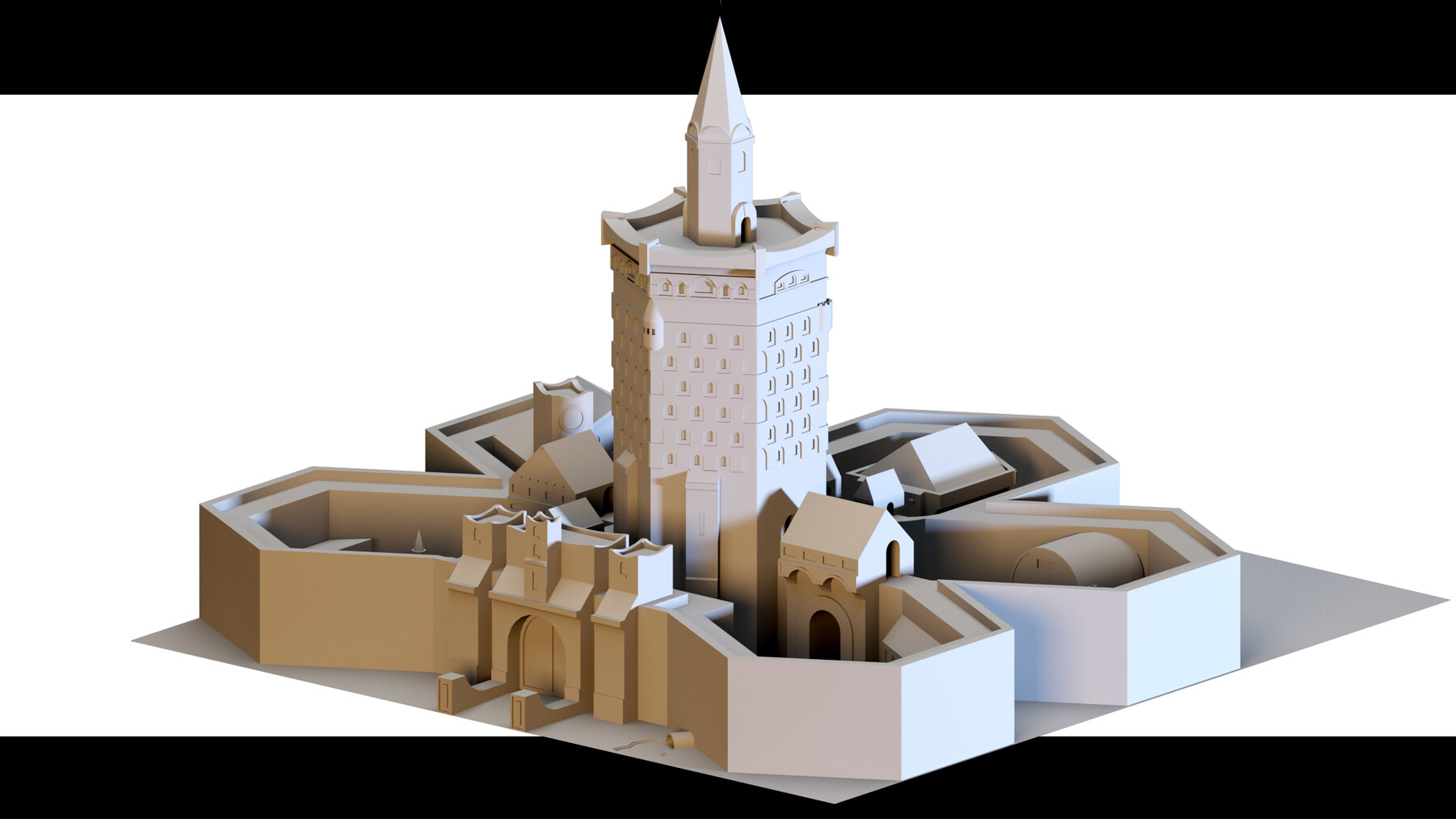 ArtStation - 4 Fort- 3d Model | Resources