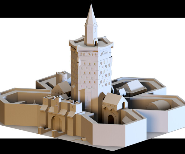 ArtStation - 4 Fort- 3d Model | Resources