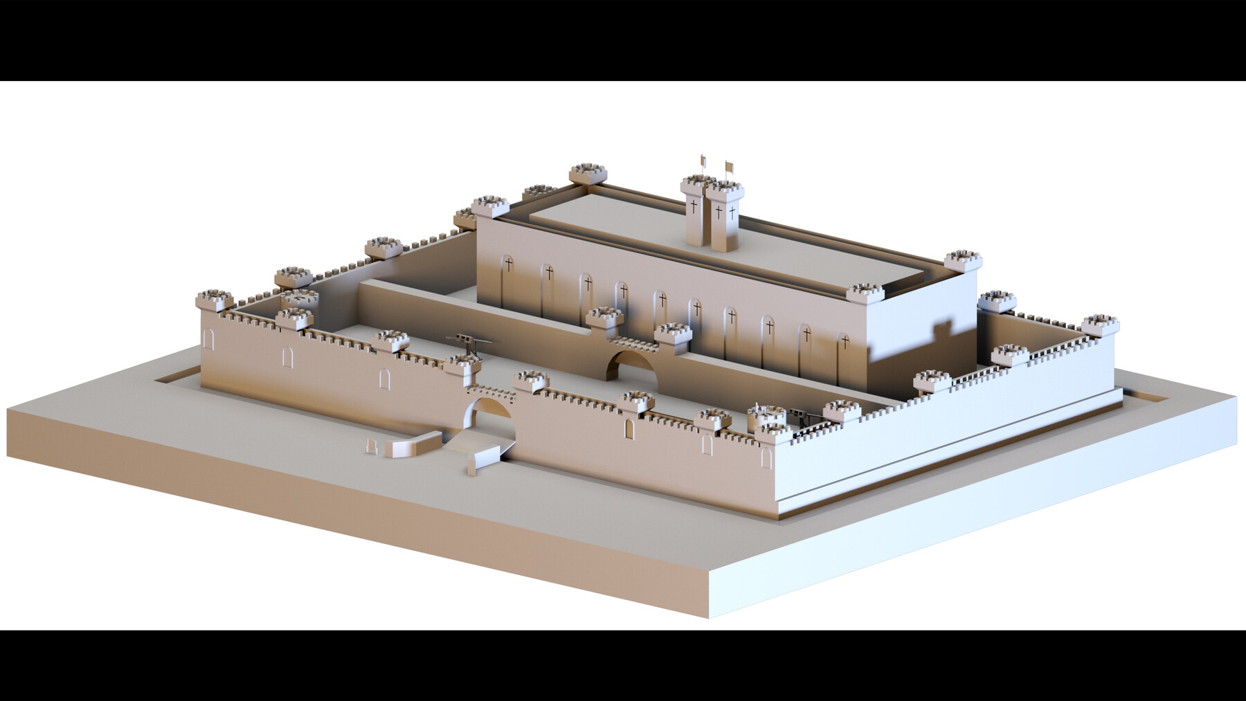 ArtStation - 4 Fort- 3d Model | Resources