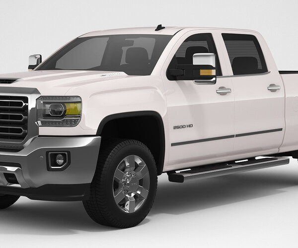ArtStation - 2018 GMC Sierra 2500HD | Resources