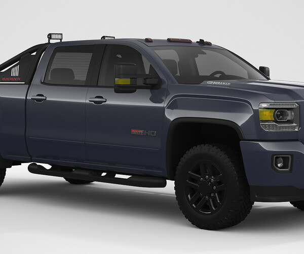ArtStation - 2018 GMC Sierra 2500HD All Terrain X | Resources
