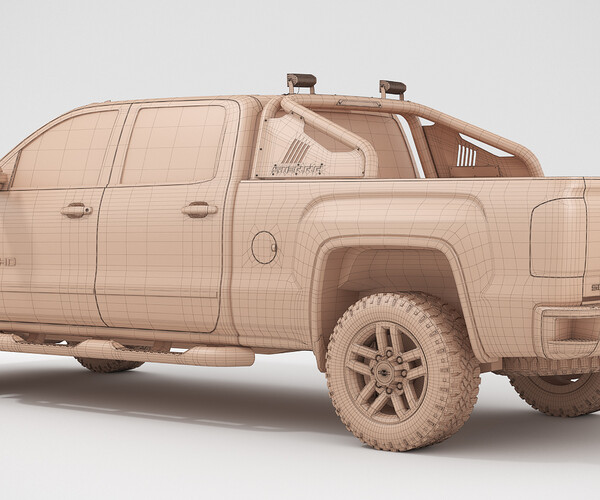 ArtStation - 2018 GMC Sierra 2500HD All Terrain X | Resources