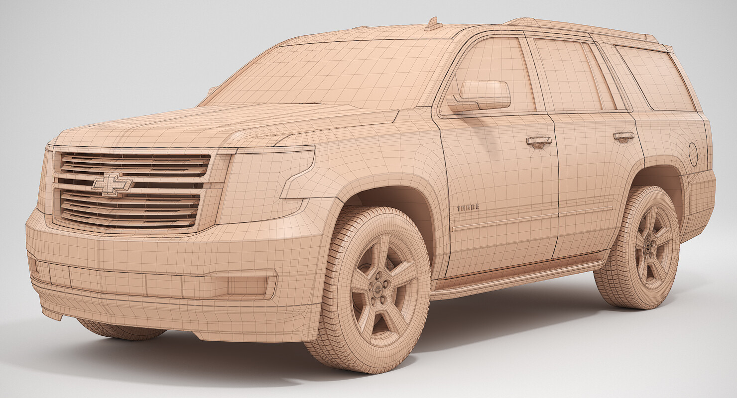 ArtStation - Chevrolet Tahoe 2018 | Resources